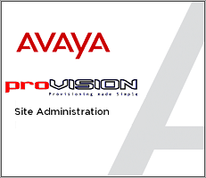 Avaya Support - Products - ProVision Site Administration